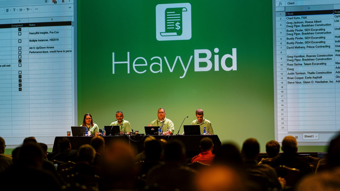 Make HeavyBid Customized Tabs the First You See | HCSS Success