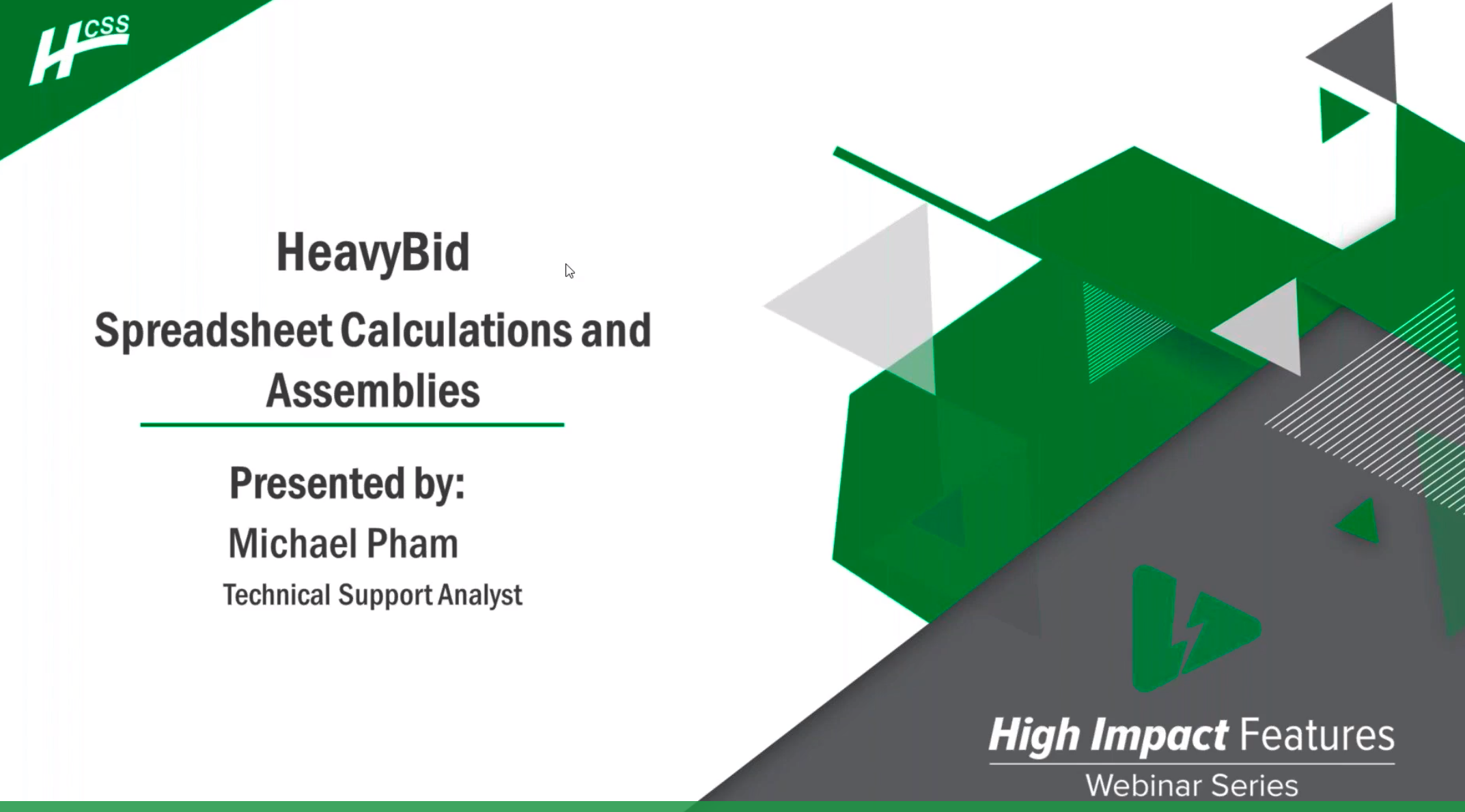 Show Your Calculations While Building Your Estimate | HCSS Success